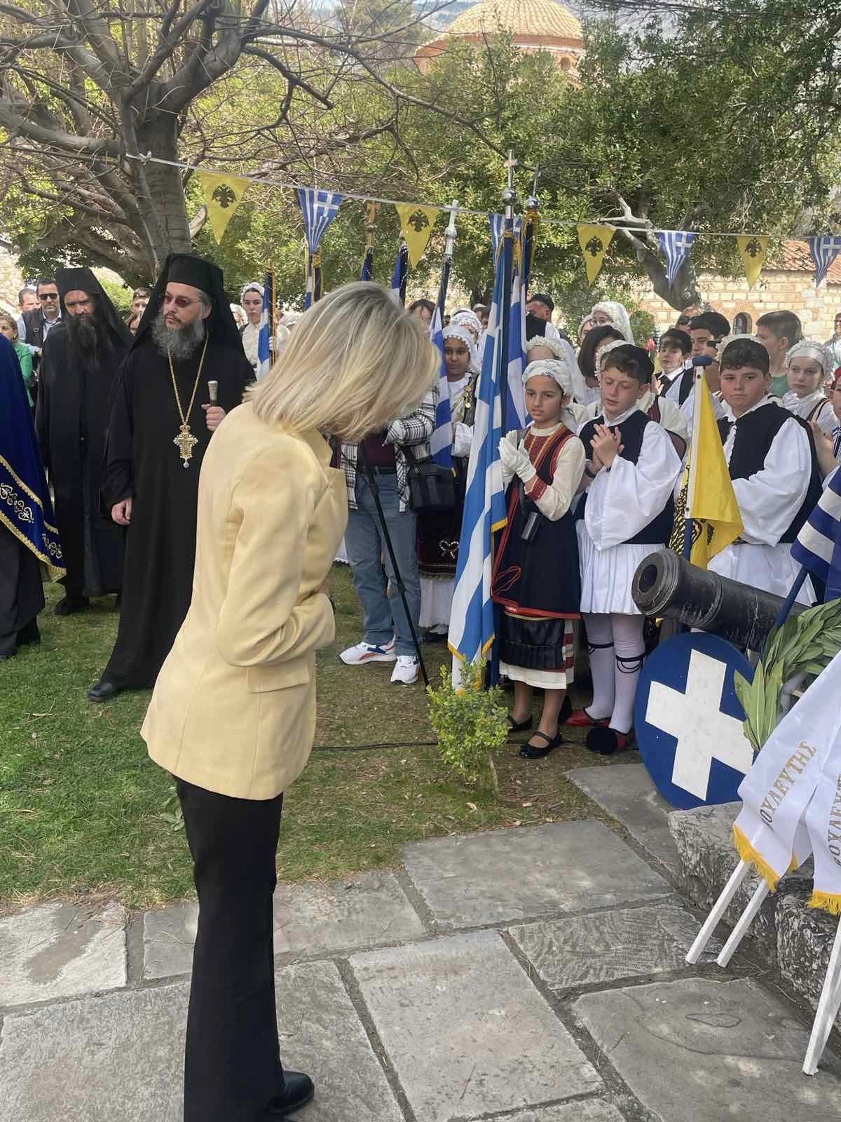 Επέτειος Κήρυξης της Επανάστασης στη Ρούμελη 31-3-2024 - Γιώτα Πούλου